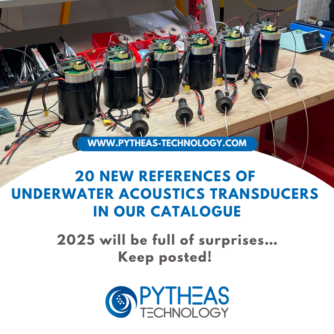 Underwater Acoustics Transducers Pytheas Technology